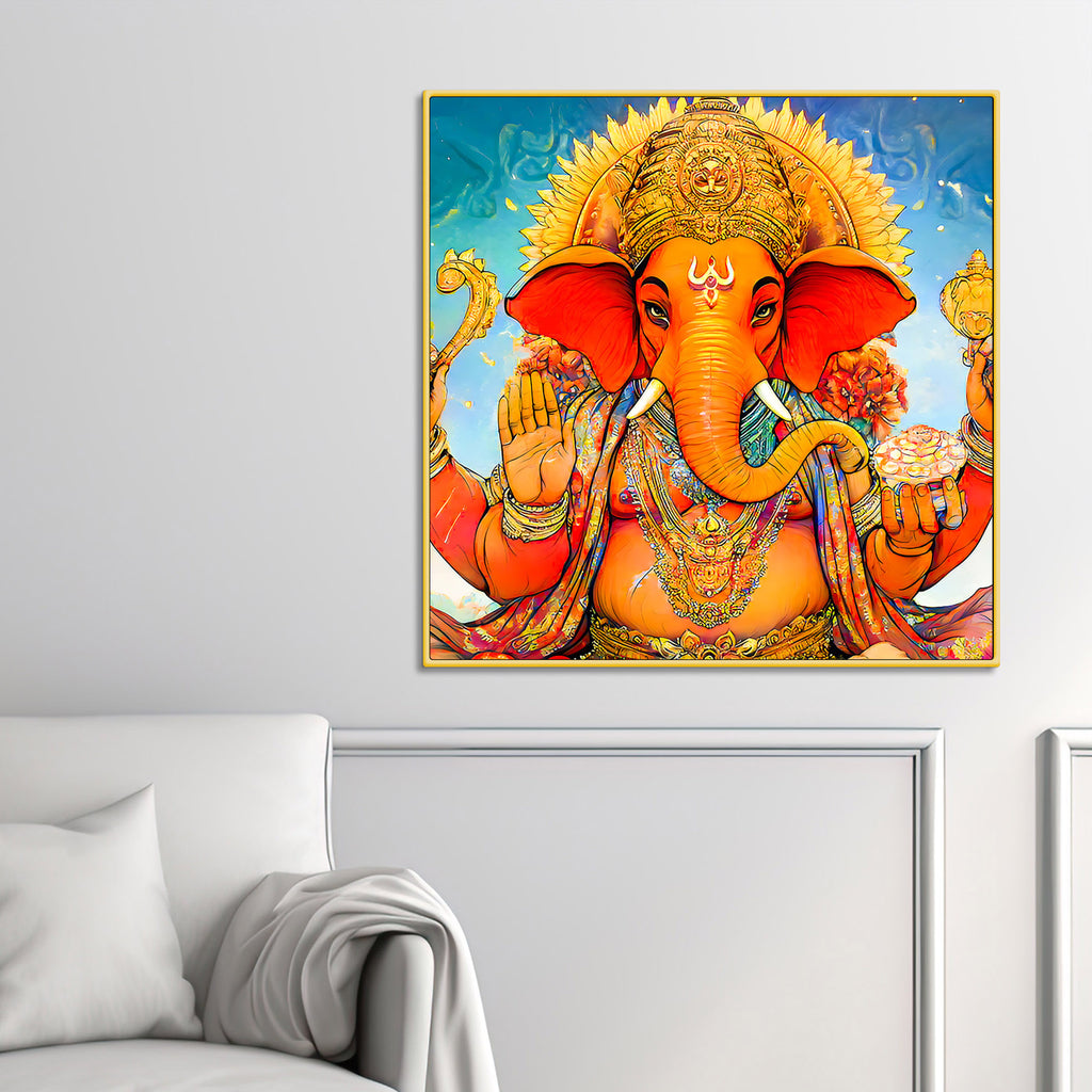 Special Ganpati Bappa Wall Painting
